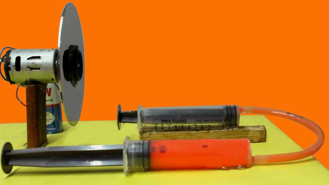 Engineering Science Project - How To Make Hydraulic Disc Break ...