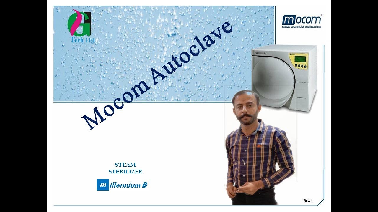 Dental Autoclave mocom B Class - YouTube