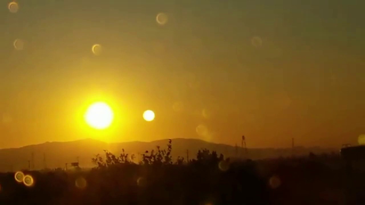 Crazy footage; BINARY STAR visible sunset April 27 2020 - YouTube