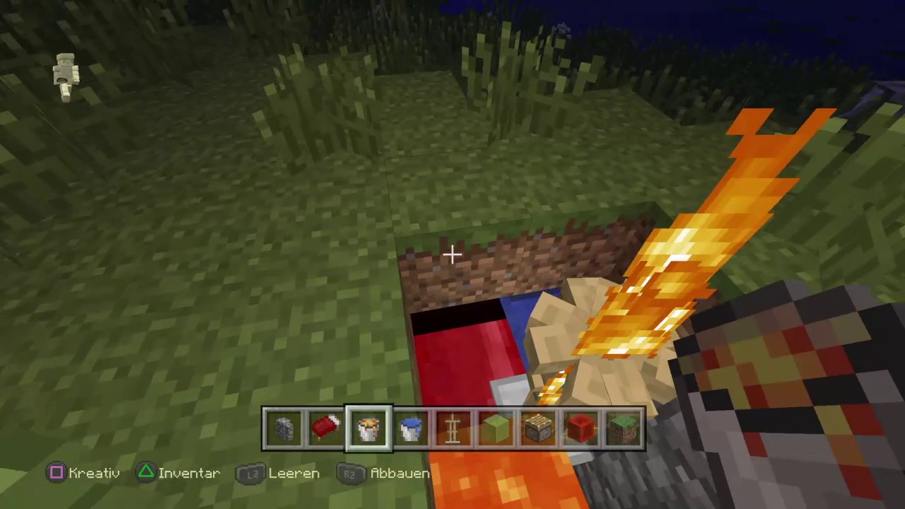 Tutorial wie Man in Minecraft ein Lagerfeuer baut - YouTube