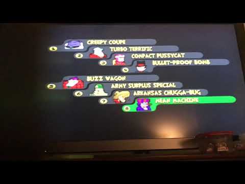 Wacky Races Starring Dastardly and Muttley PS2 Glacier Lake 1:21.22 ...