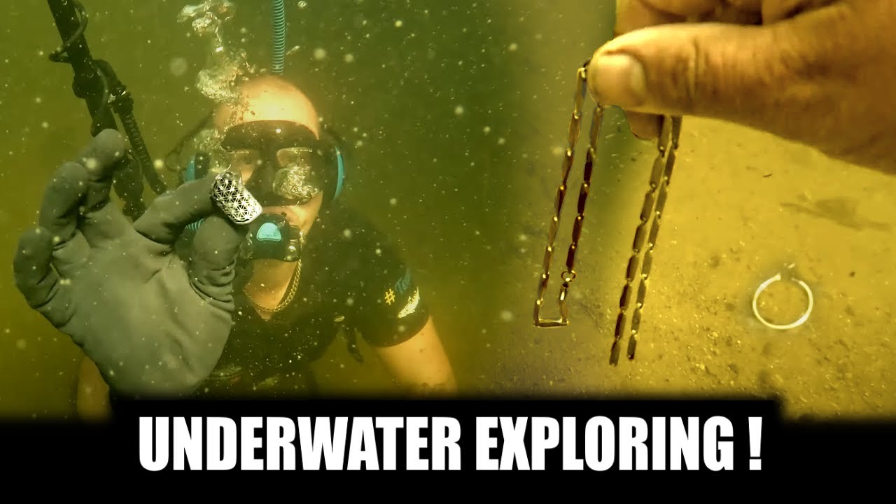 We Found Gold Jewelry and Real Diamonds in a River! (Scuba Diving ...