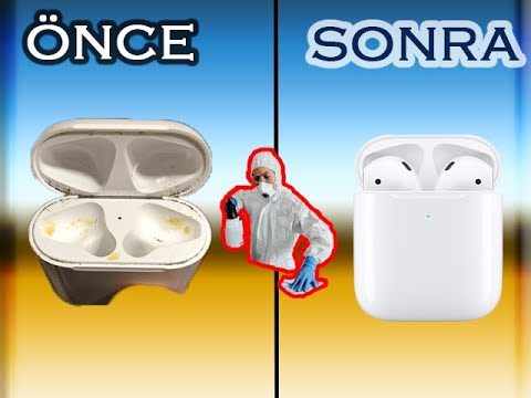 Çok Basit Airpods Temizleme! Ses az geliyor problemine SON!!