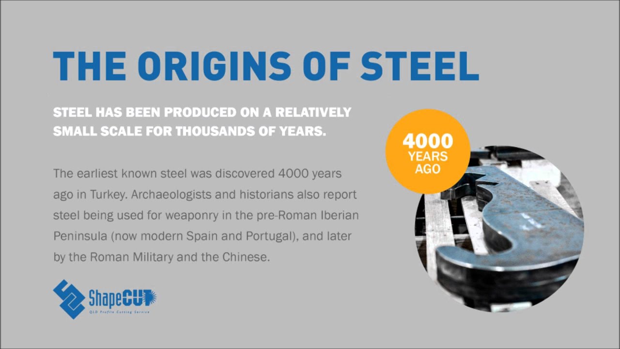 A history of steelmaking - YouTube