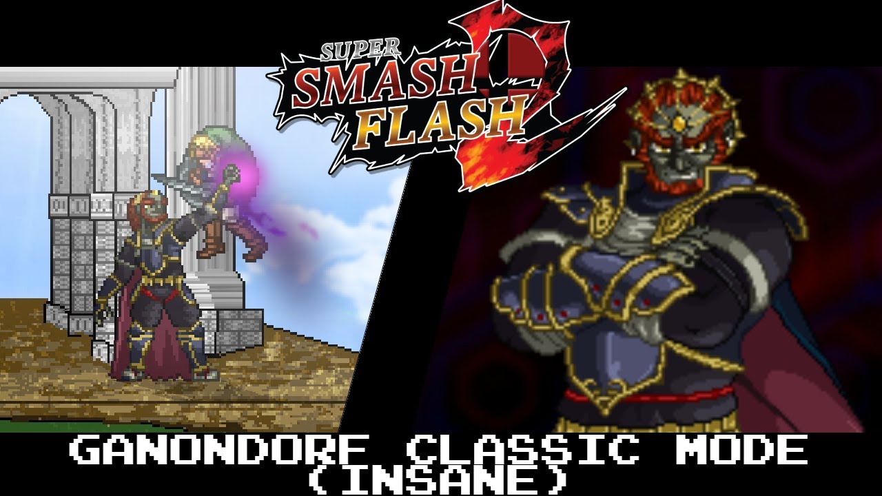 SSF2 Beta: Classic mode (Insane) with Ganondorf - YouTube