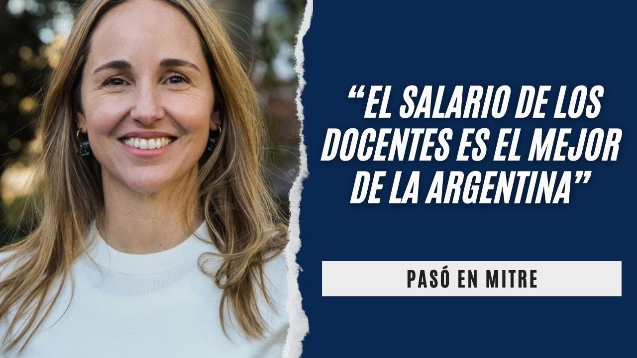 Clara Muzzio, vicejefa de la Ciudad: “El salario de los docentes es el ...