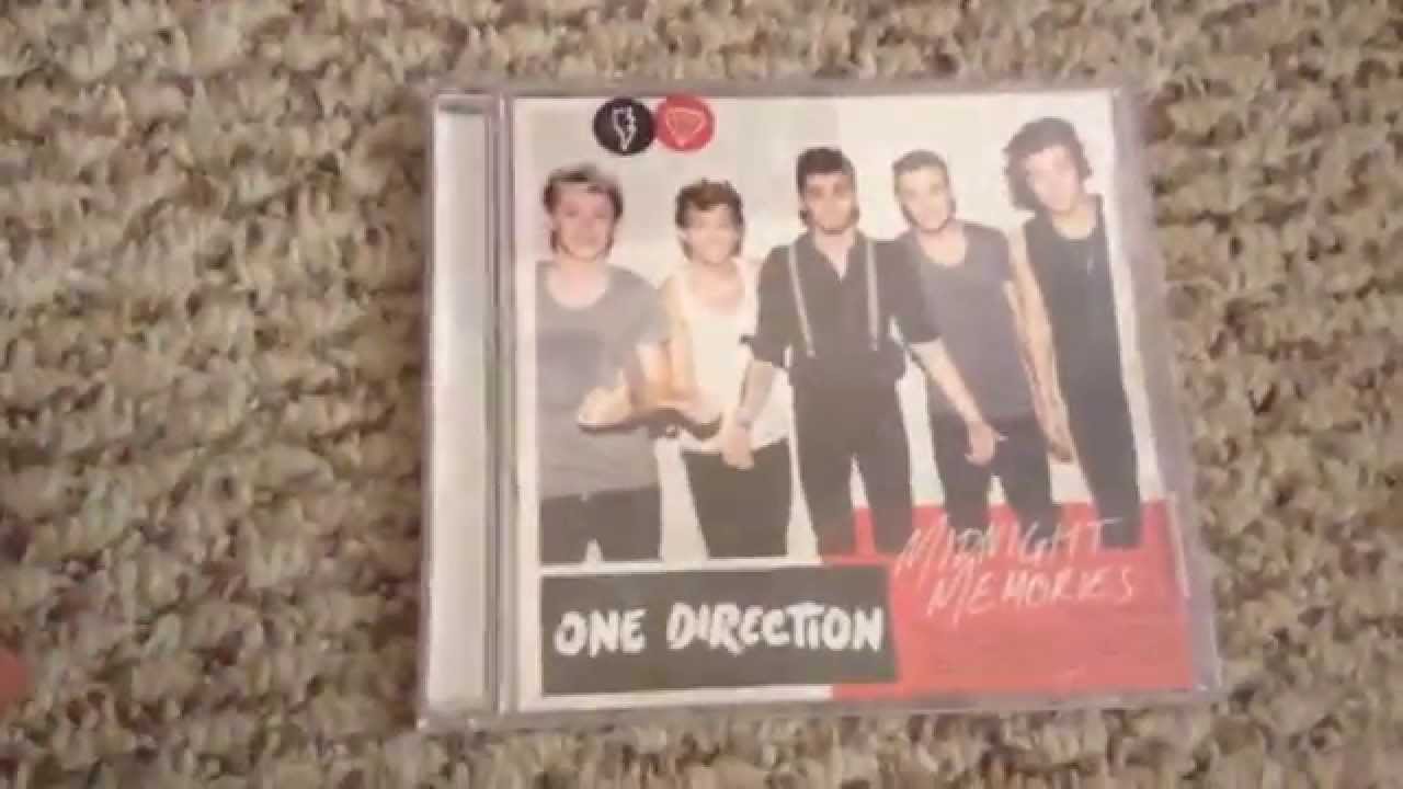 One Direction - Unboxing Midnight Memories (CD Single) - YouTube