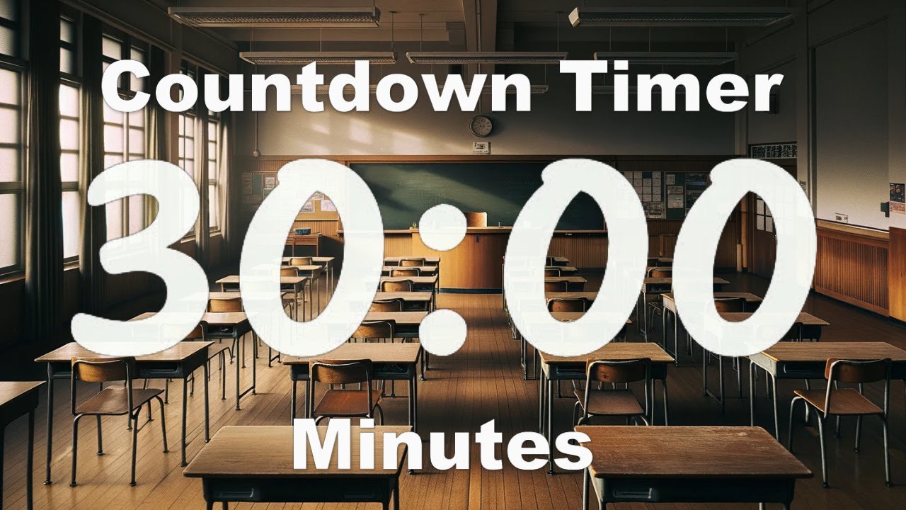 30 Minute Timer Back to School - YouTube