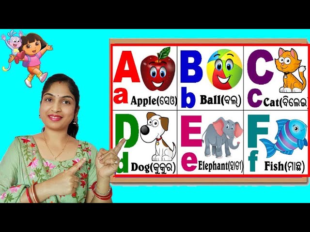 ABC Chart,ABCD Book,ABC Video,ABC Number Rhymes,English, 49% OFF