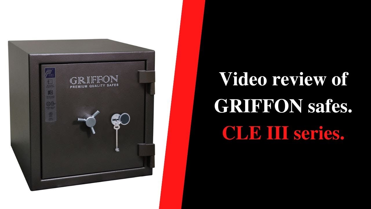 Video review of GRIFFON safes. CLE III series. - YouTube