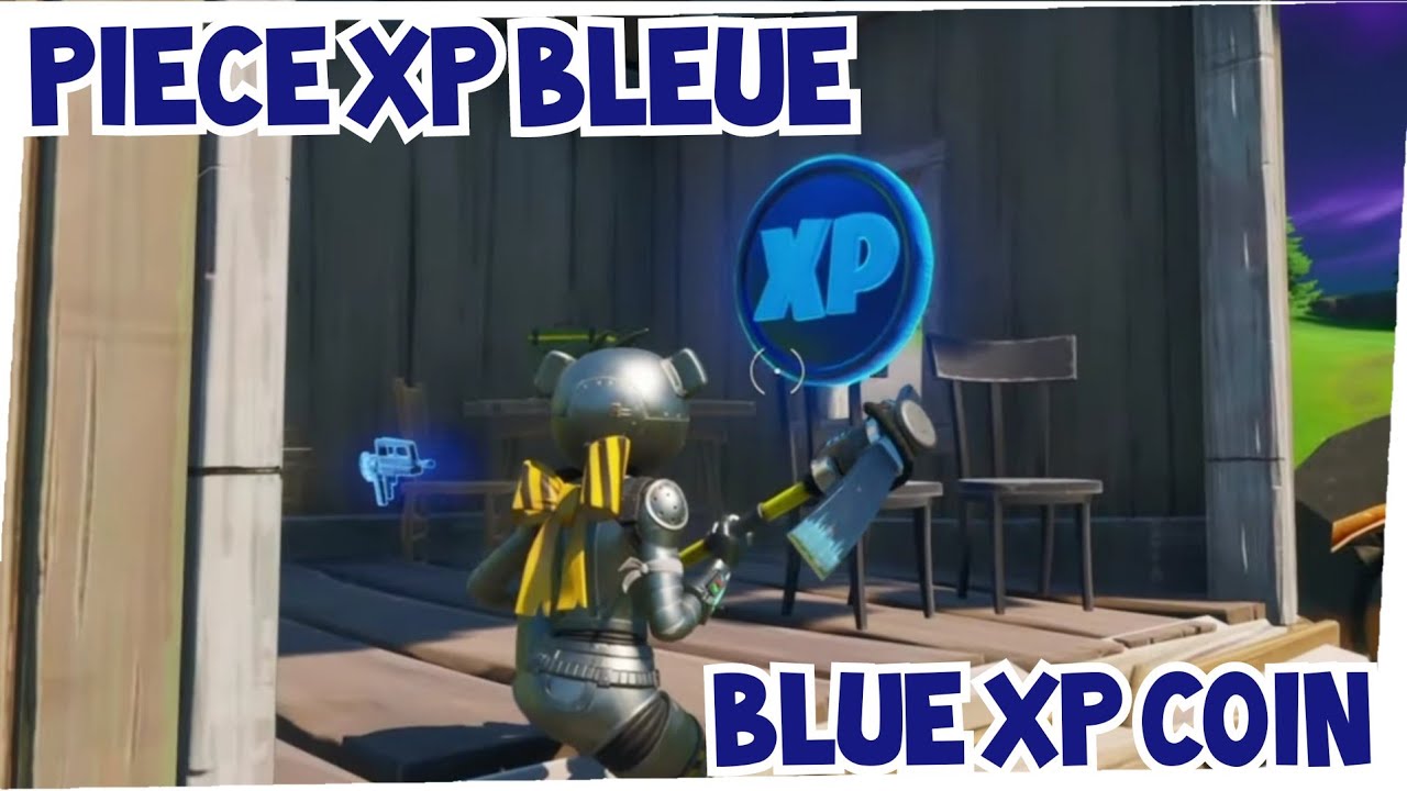 FORTNITE : Pièces xp bleu semaine 3 / BLUE XP COIN WEEK 3 SEASON 3 ...