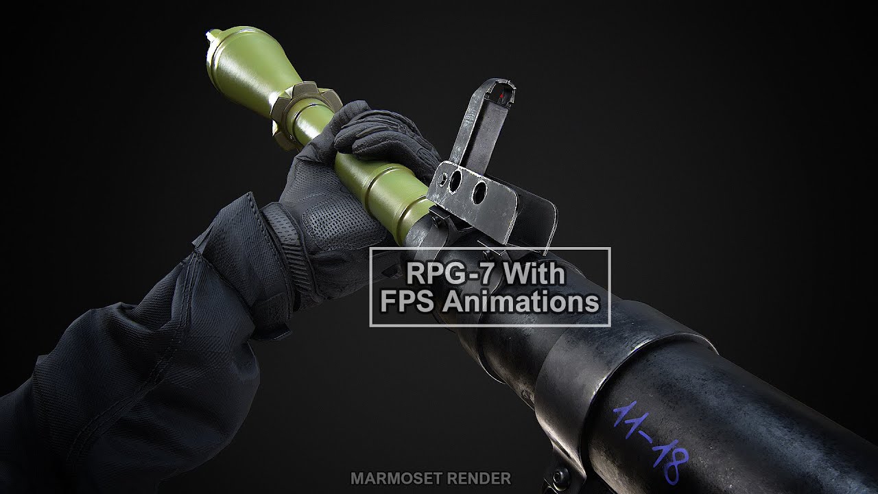 rpg7 with animation unreal engine 4 and 5 - YouTube