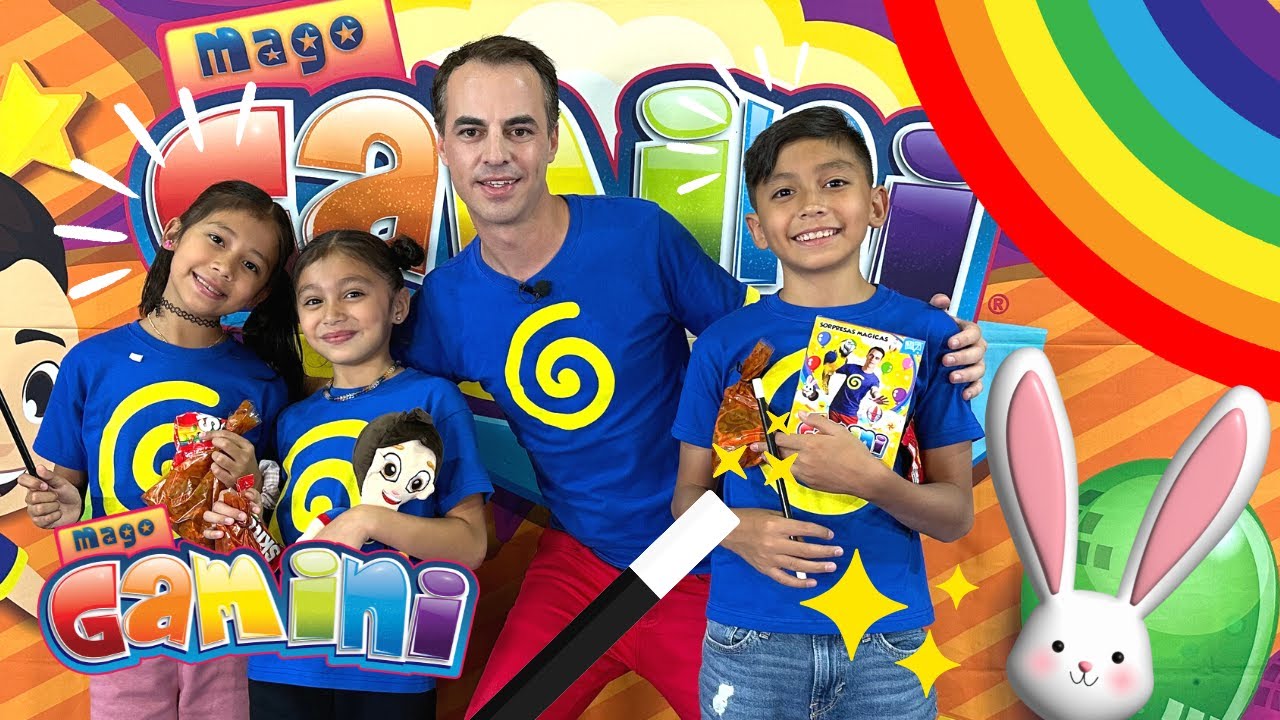Los Guzmancitos aparecen con el Mago Gamini | Aprende con Gamini ...