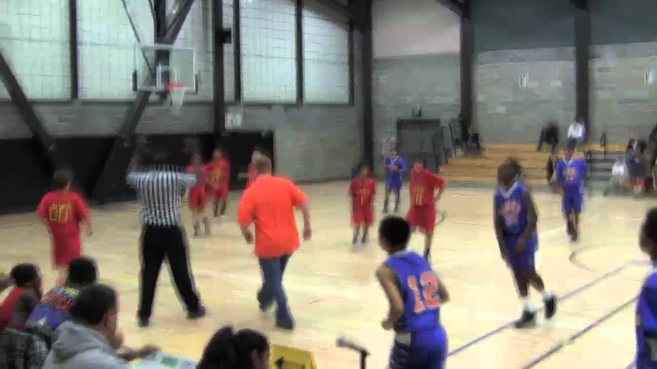 Cesar Chavez Middle School basketball - 7th grade 2011 - Part 2 - YouTube