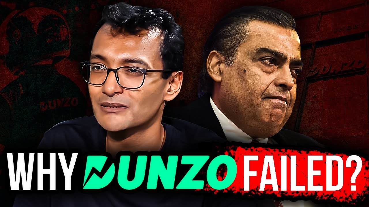 The Decline of Dunzo!... What Happened? | Startup Case Study - YouTube