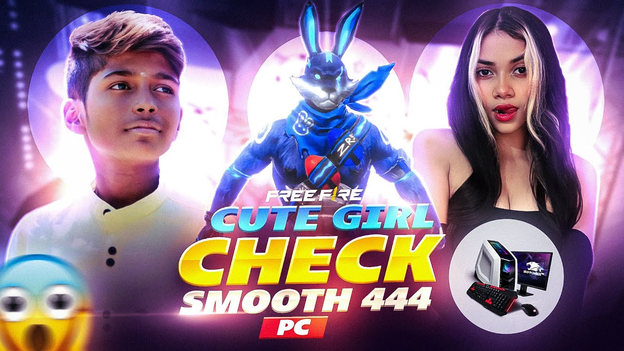 CUTE GIRL CHECK SMOOTH 444 PC 🤯😮 SMOOTH 444 USING PANEL 💔 ...