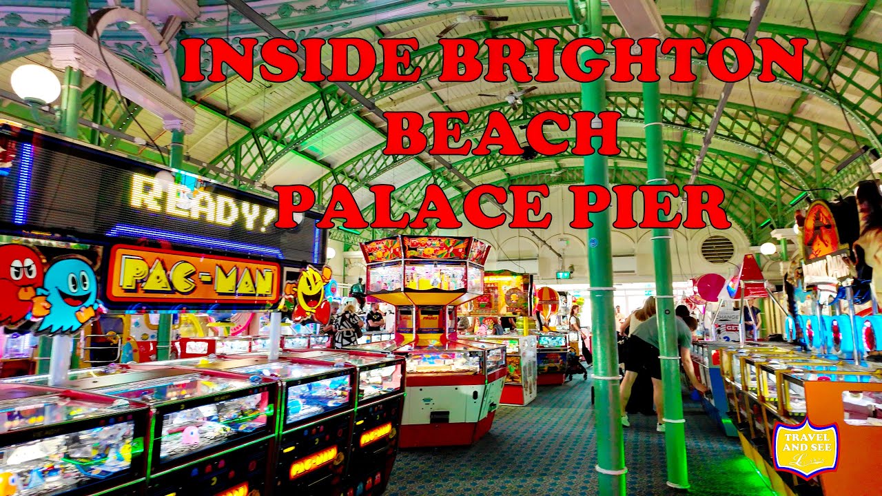 INSIDE BRIGHTON BEACH PALACE PIER | GREAT BRITAIN | UK LONDON - YouTube
