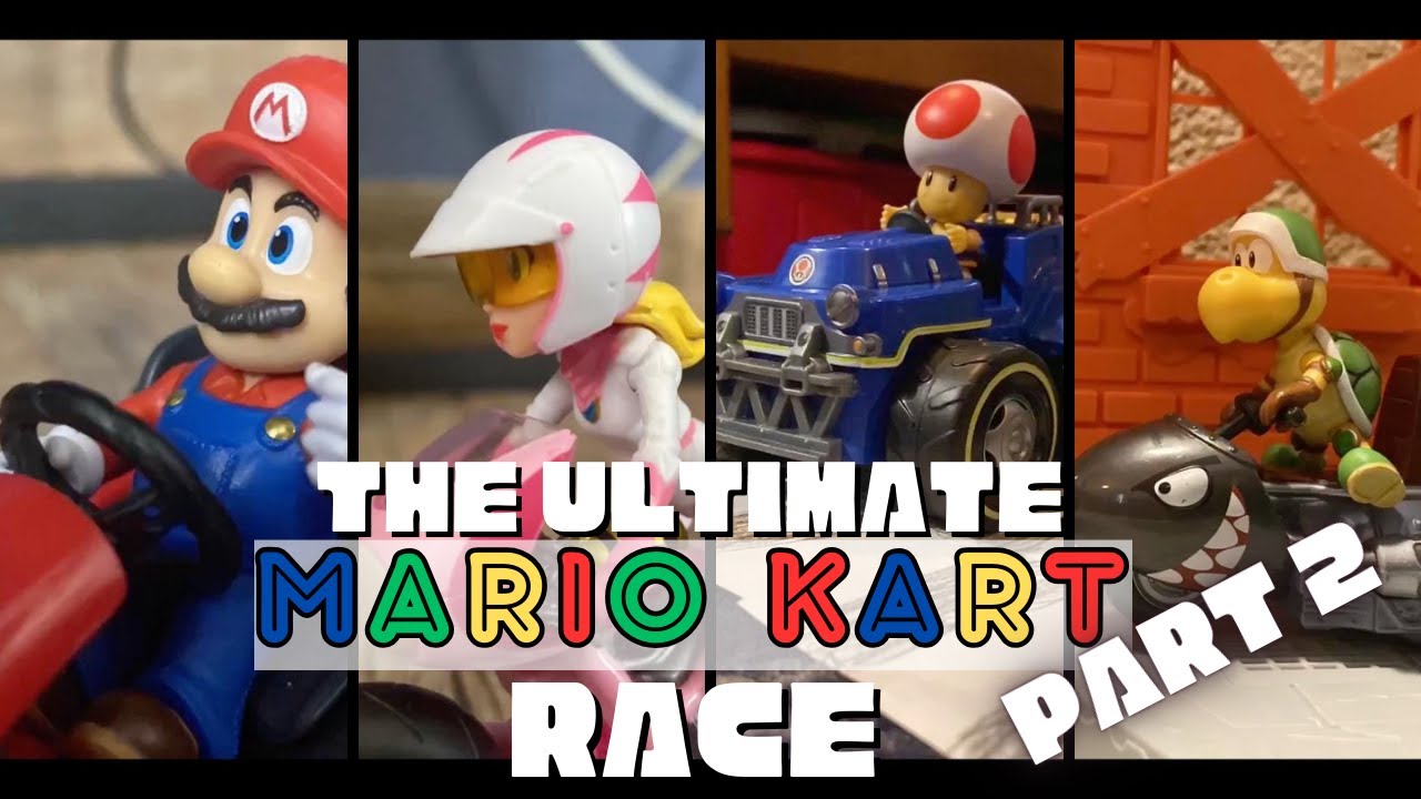 THE ULTIMATE MARIO KART RACE Pt. 2 || STOP MOTION ANIMATION - YouTube