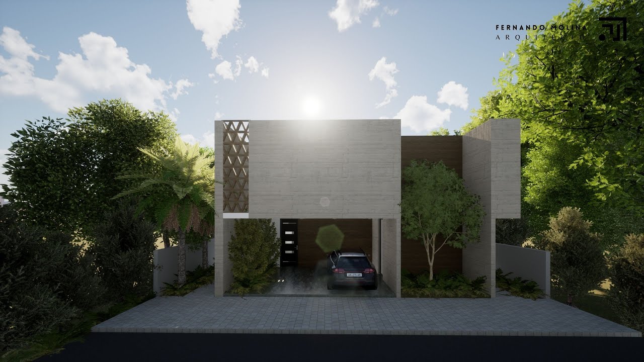 Casa Campestre 12 X 23 m "PUZZLE" | Recorrido Virtual. - YouTube