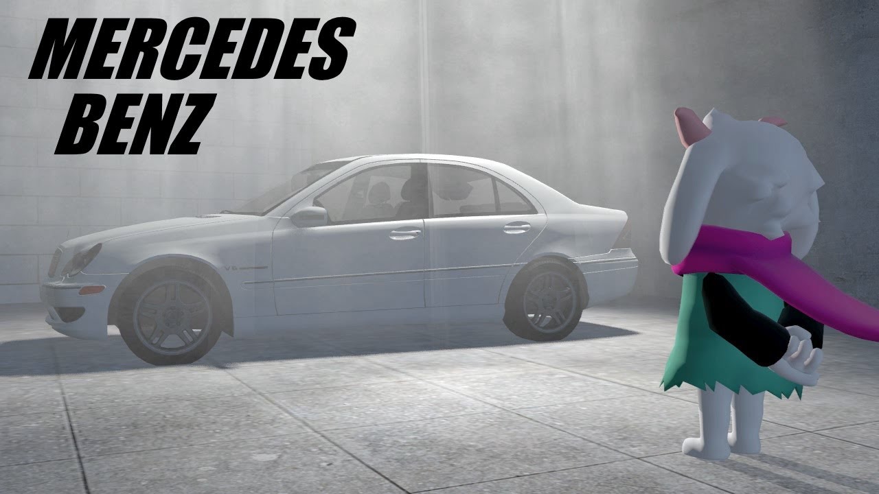 Ralsei Drives Mercedens Benz - Deltarune Fan Animation - YouTube