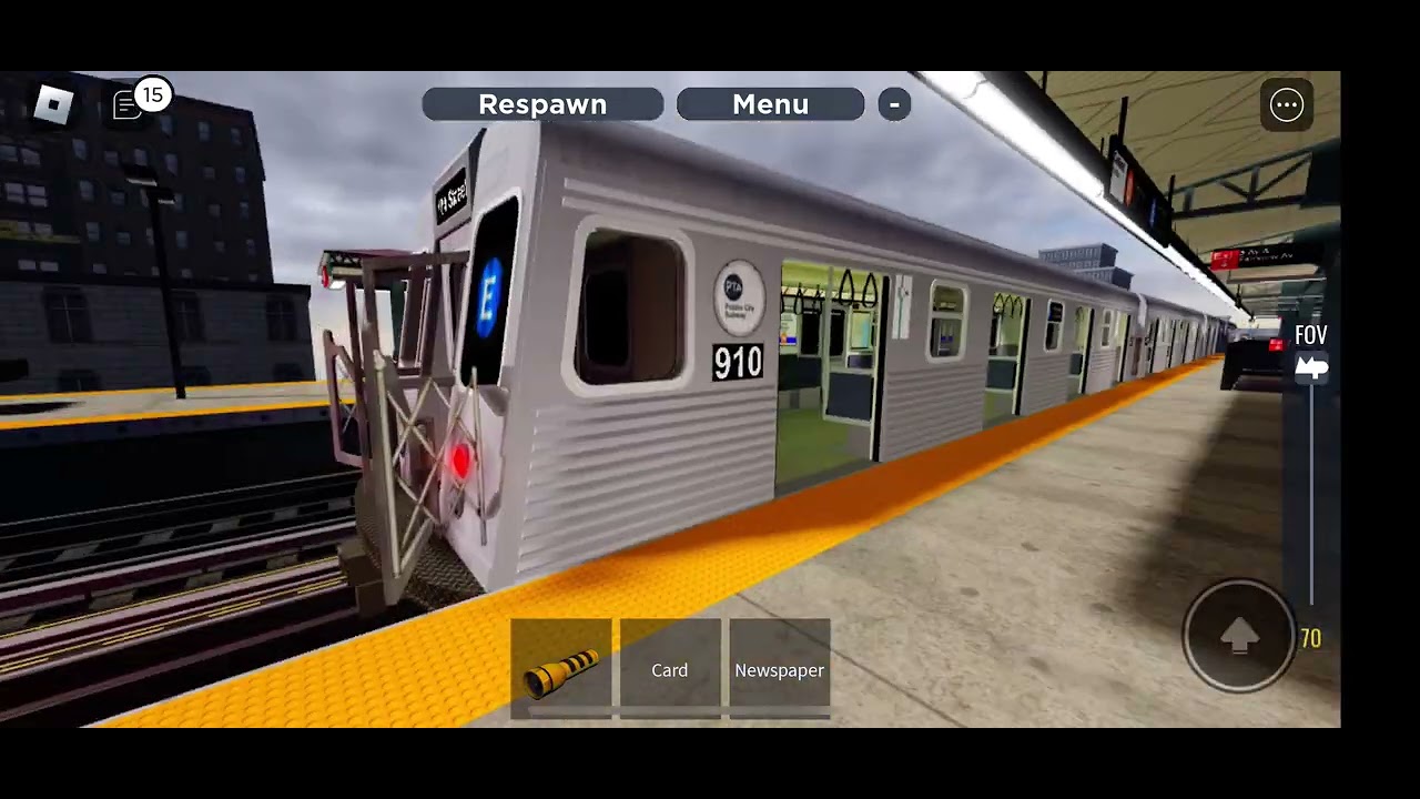 PLT 1 slant E train at Fairview - YouTube
