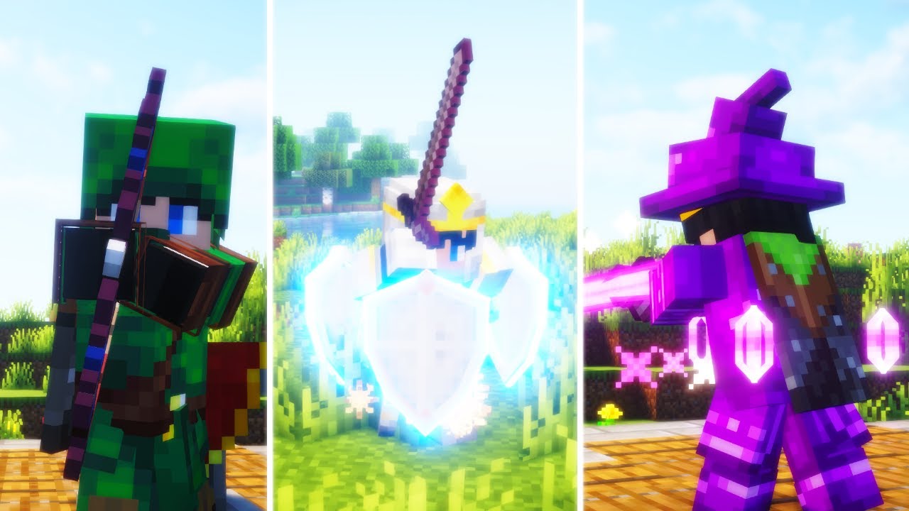 RPG Classes in Minecraft! (RPG Series Showcase) - YouTube