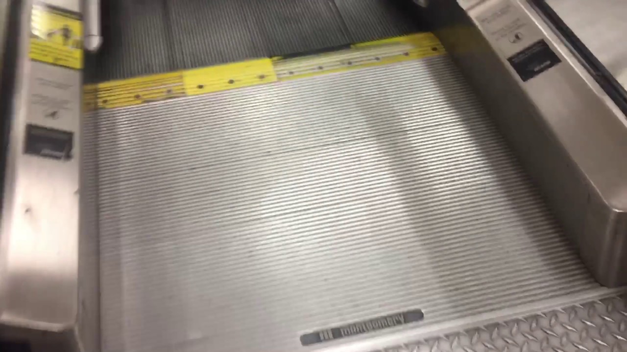 Natick MA Montgomery Escalators Sears Natick Mall - YouTube