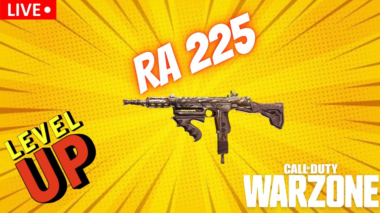 🔴LIVE - LEVELING UP THE RA 225 SMG! 500+ WINS - YouTube