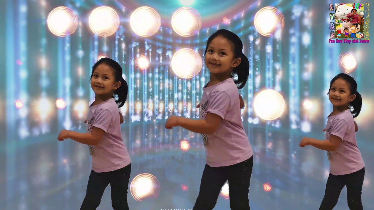 Lyra dancing Chicken Dance | Lyra's Chicken Dance moves - YouTube