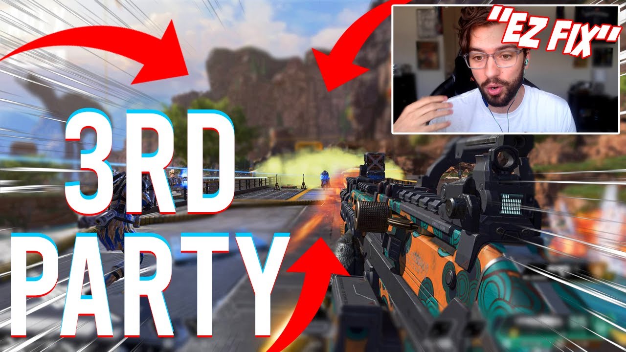 HOW TO FIX 3RD PARTY ISSUE IN APEX LEGENDS | TSM SNIP3DOWN WEIGHS IN ...