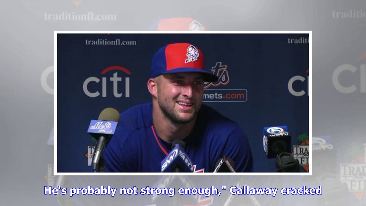 Tim Tebow ready for 'biggest spring training' with Mets - YouTube