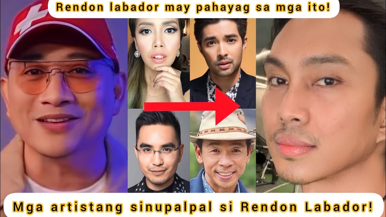 Mga artista dinurog si Rendon Labador dahil sa content issue! Rendon ...