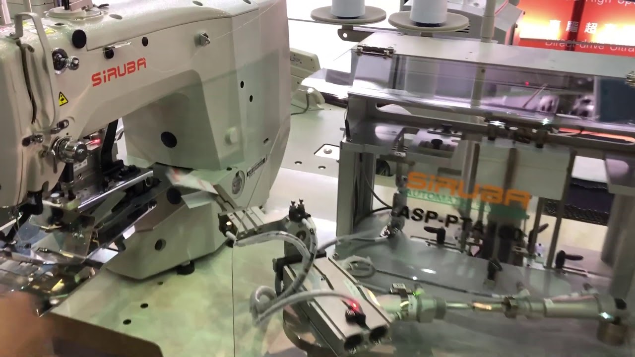 ASP-PTA100 Paper label attach machine - YouTube