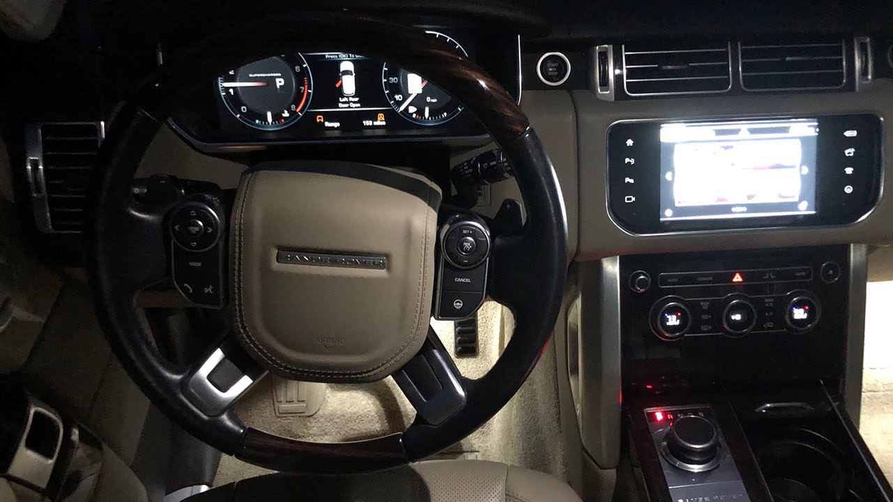 Land Rover Range Rover Supercharged Night Time Walk Around And Test ...