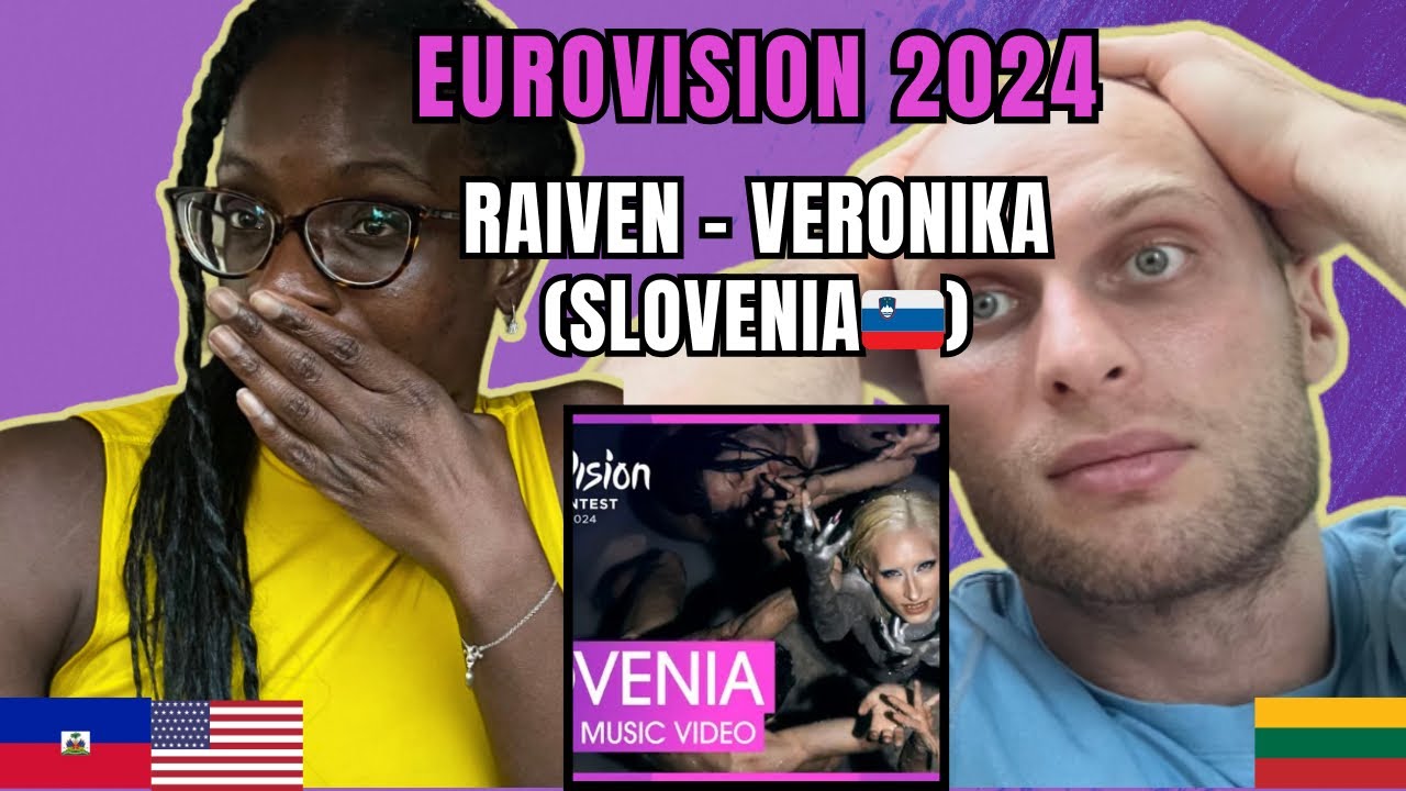 Raiven - Veronika Reaction (Music Video| Slovenia🇸🇮 Eurovision 2024 ...