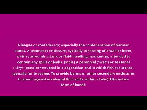 what is the meaning of bund - YouTube