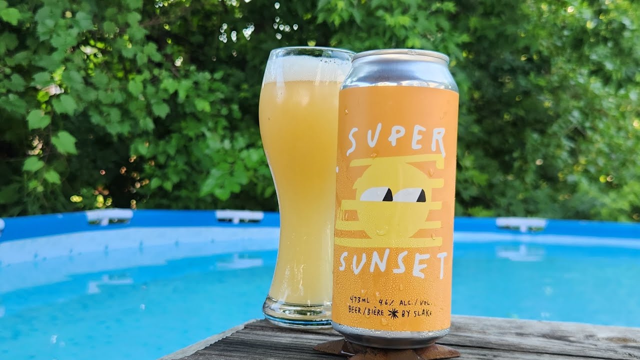 Slake Brewing Super Sunset Pale Ale - YouTube