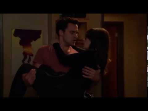 New Girl: Nick & Jess 2x23 #13 (Nick takes Jess to the bed/Ness third ...