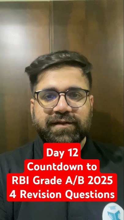 RBI Grade B Phase 2 Question Answer 2025 | RBI Grade B FM & ESI Current Affairs | RBI Grade A QA ...