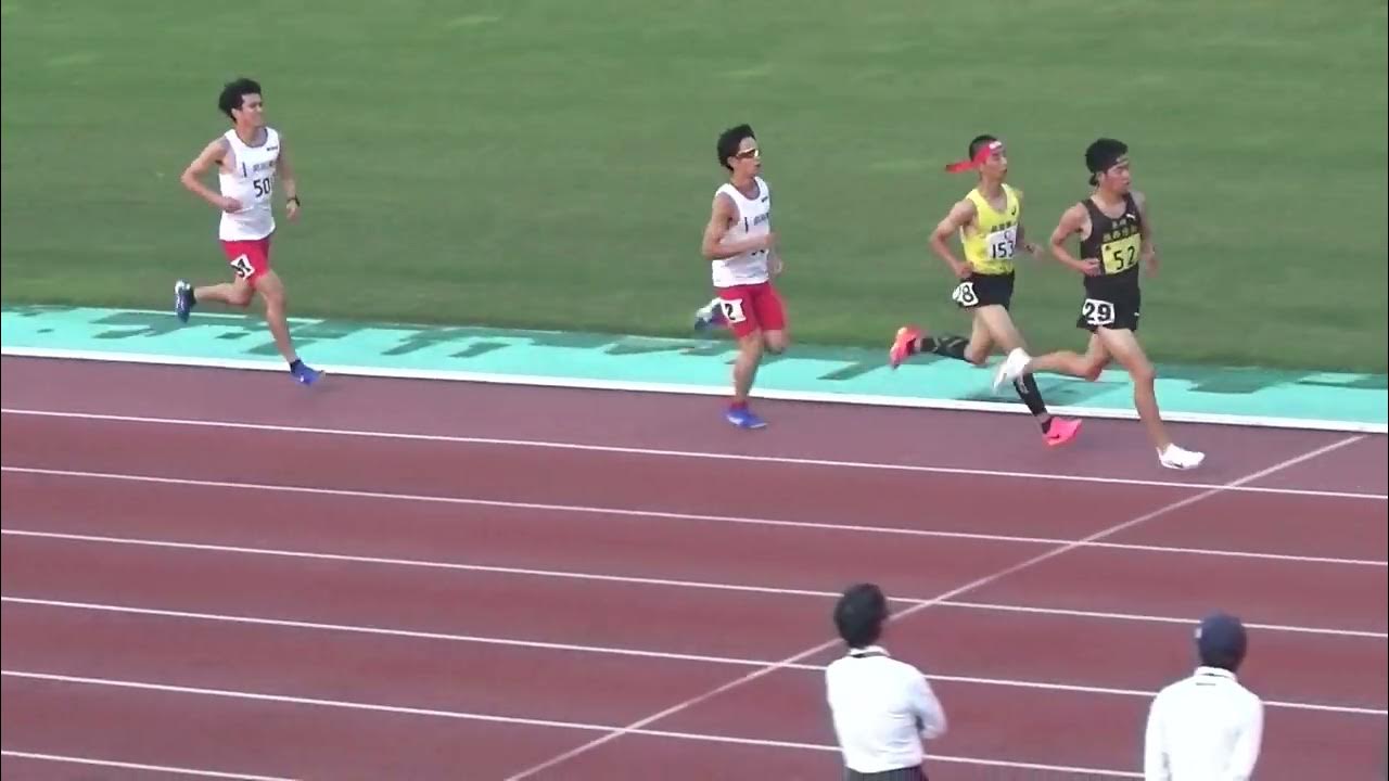 ナイター長距離記録会 5000m 7組 ② 20240601 @鞘ヶ谷競技場 - YouTube