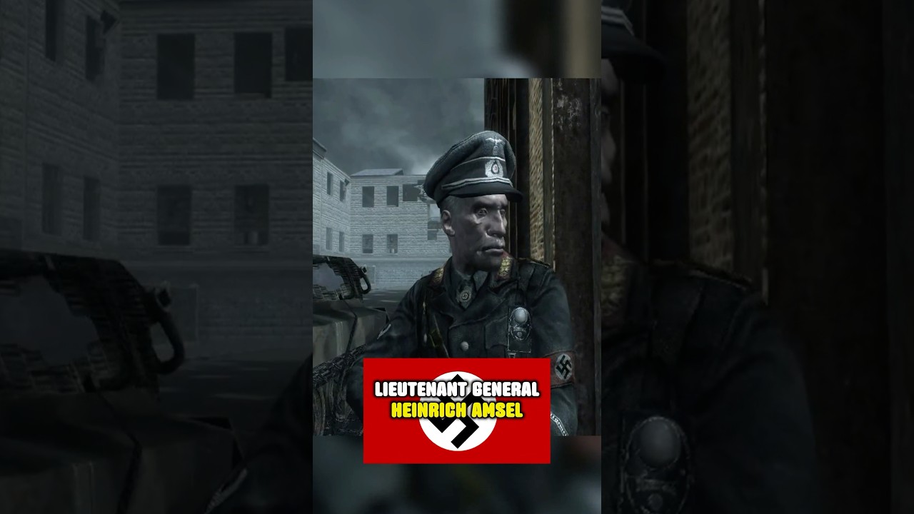 Heinrich Amsel Call of Durt World At War #callofduty# ...