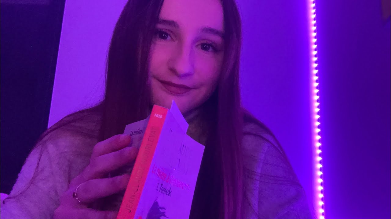 ASMR lecture chuchotée PARTIE 2 - YouTube