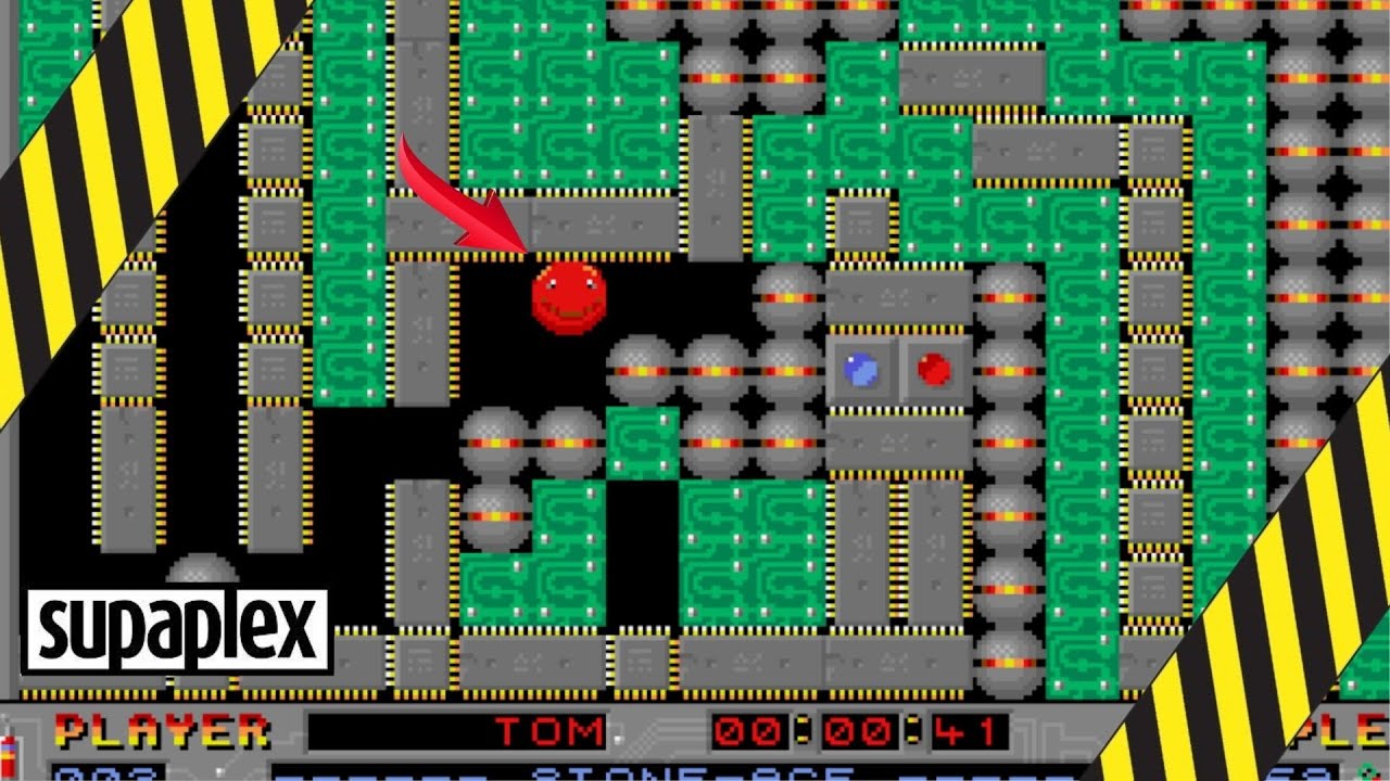 Do You Remember This Gem? My First DOS Game: Supaplex - YouTube