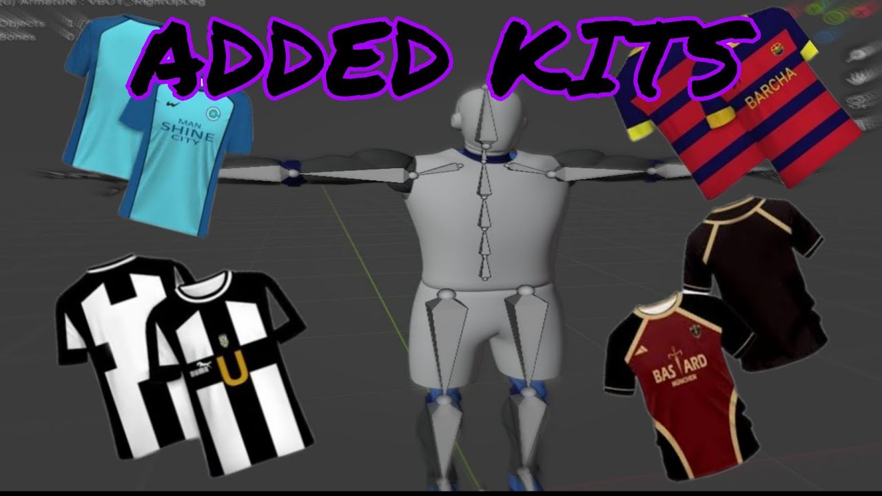 They're FINALLY adding KITS to the game! (Unmatched EGO Soccer Action ...