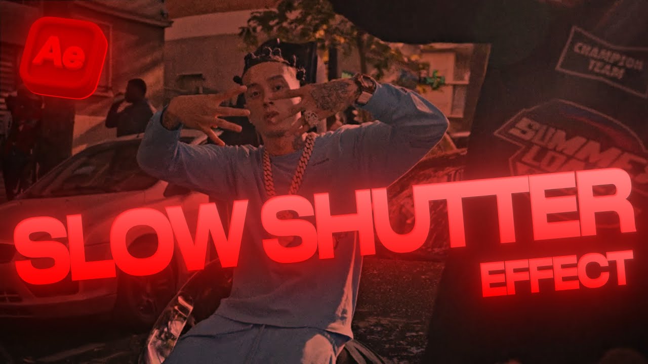SLOW SHUTTER EFFECT in AFTER EFFECTS (tutorial) - YouTube