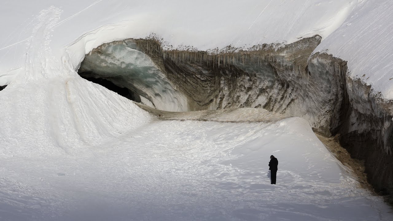 Alaska’s Castner Glacier & Ice Caves (March 2025) - YouTube