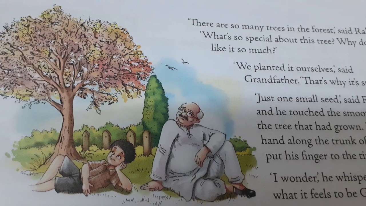 CLASS 6TH ENGLISH LITERATURE CH 2 The Cherry Tree. - YouTube