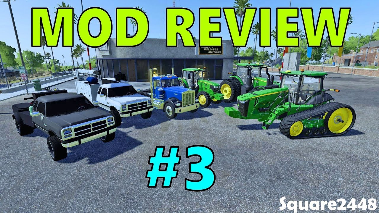 Farming Simulator 19 Mod Review #3 Kenworth, 1st Gen Dodges, JD ...