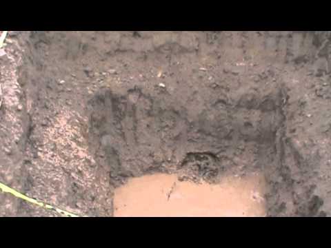 HDD Reamer Reaches Bell Hole - YouTube