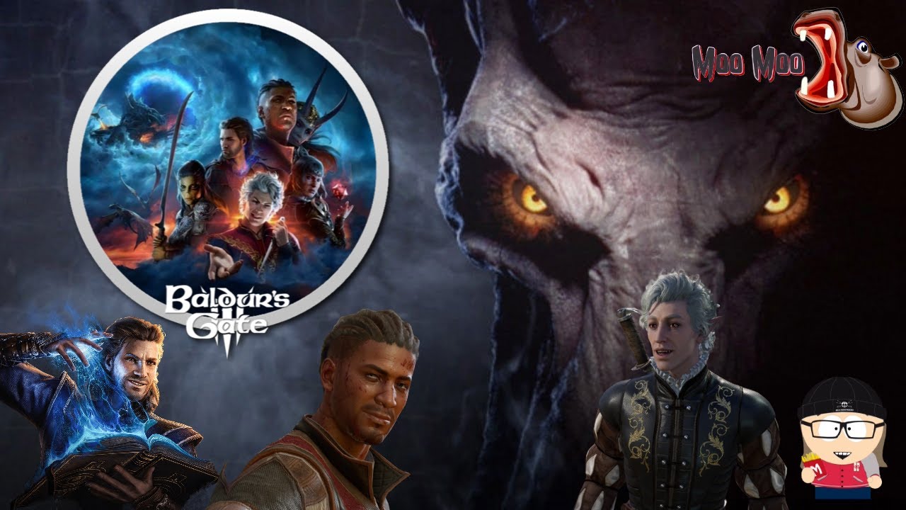 Baldur's Gate 3 Lannon the Cursed Druid with DJ Shadowheart in the City ...